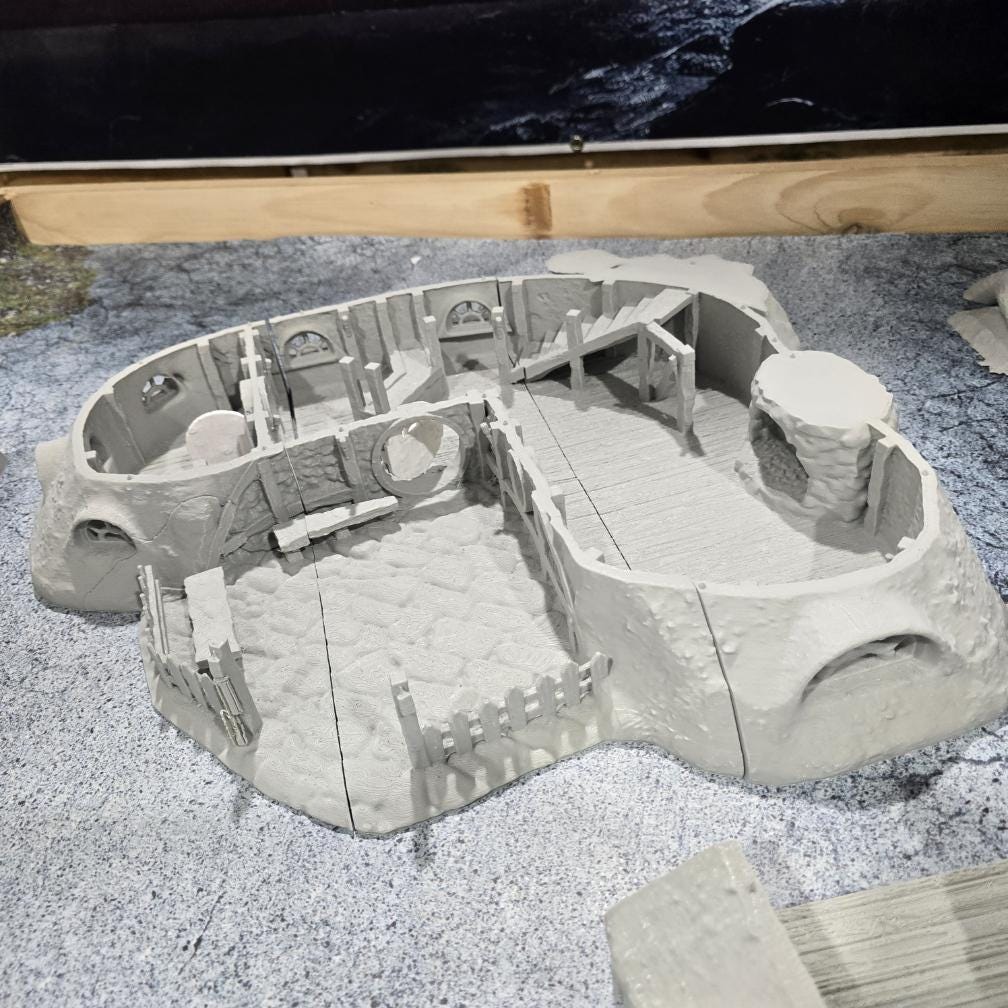 Small Hobbit Tavern, Hobbit Terrain, Hobbit Tavern - Etsy