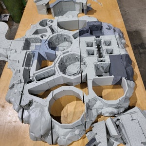 Castle Dracul-28mm, Curse of Strahd, Castle Terrain, Castle Complex, Ravenloft, Vampire Terrain ...