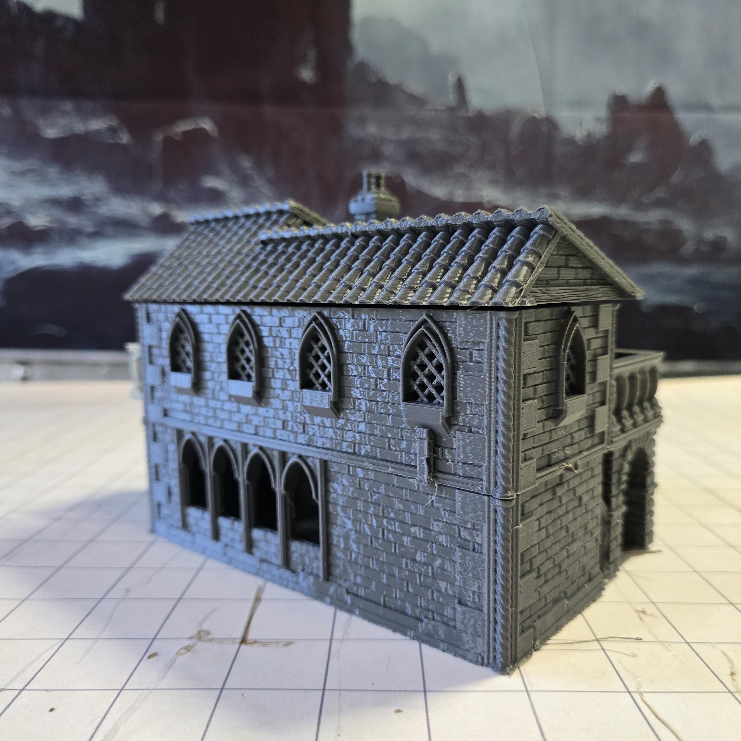 Renaissance Manor: an Exquisite 16th Century Architectural Model for ...