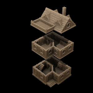 Stormhill Executive Mansion, Mayors House, 28mm Scale, Tabletop Gaming ...