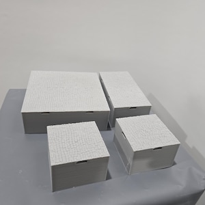 30 Piece Quay Wall & Dock System Set, Ancrabourg Cobblestone Streets ...