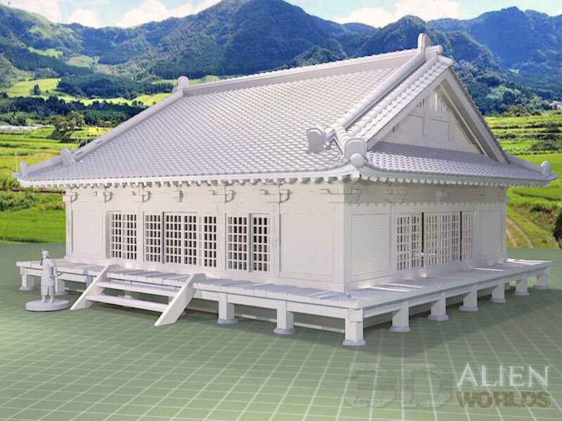 Samurai Dojo Martial Arts Training Dungeons and Dragons - Etsy