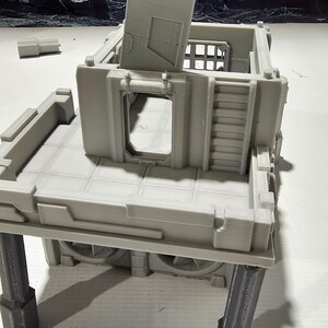 2 Story Outpost Neo City, Outpost, Building#2, , Industrial, Sci-fi ...