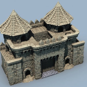 ARX Citadel, Walls & Gate, Gamescape3d - Etsy