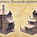 Medieval Tailor Workshop, 28mm - Etsy