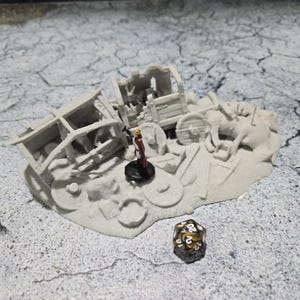 Pillaged Merchant Wagon, Merchant Ruin, Cart Ruin, Wagon Ruin - Etsy