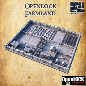 Modular Farmland: Medieval Era Agriculture Terrain - Tabletop RPG and ...