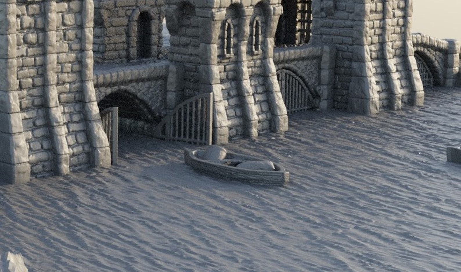 River Patrol Bridge River Gate River Defense Defense Tower - Etsy