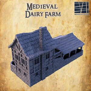Medieval Dairy Farm: Rustic Countryside Homestead - Ideal for ...