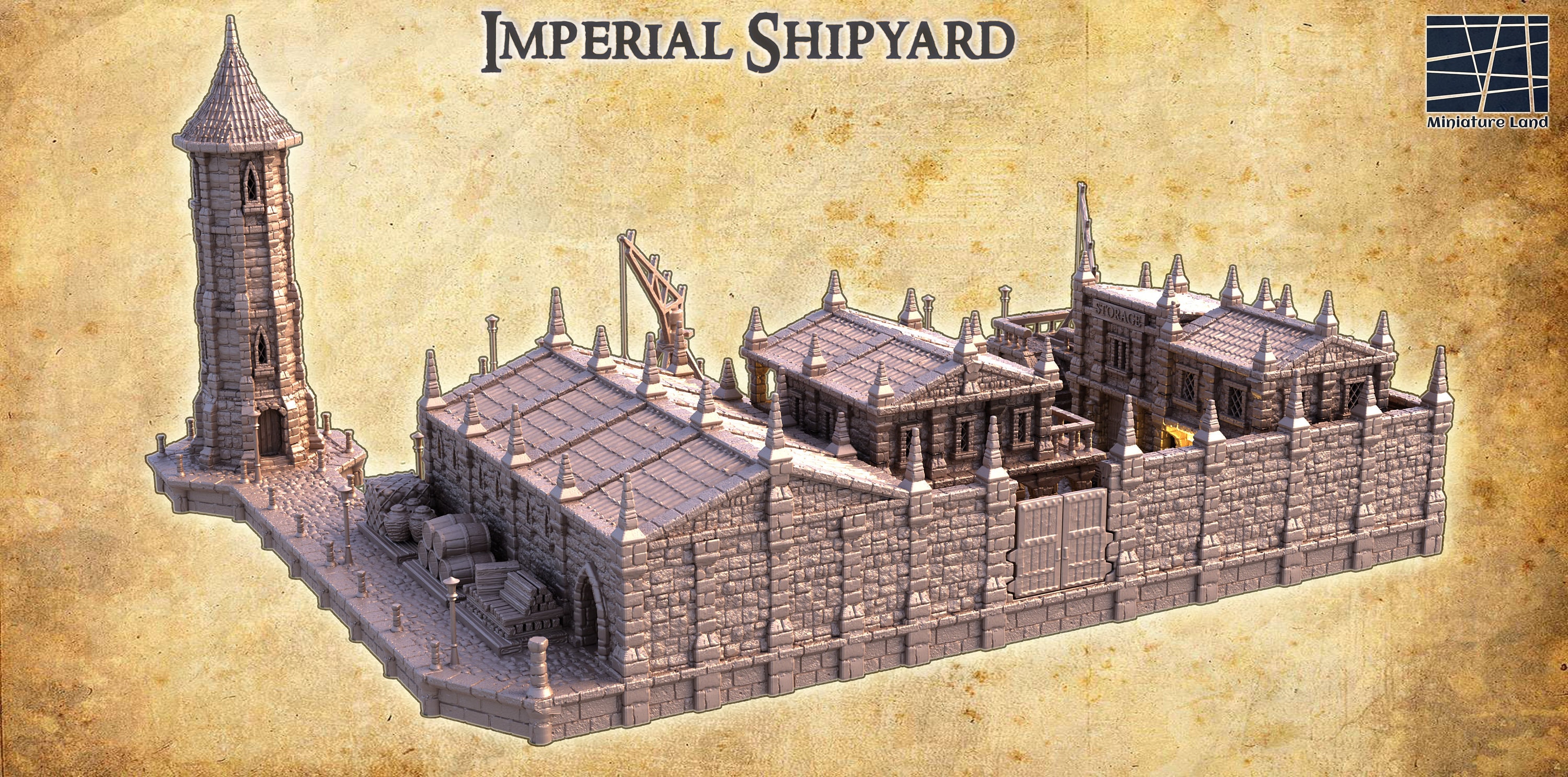 Imperial Shipyard, Shipwright, Docks, Lighthouse - Etsy