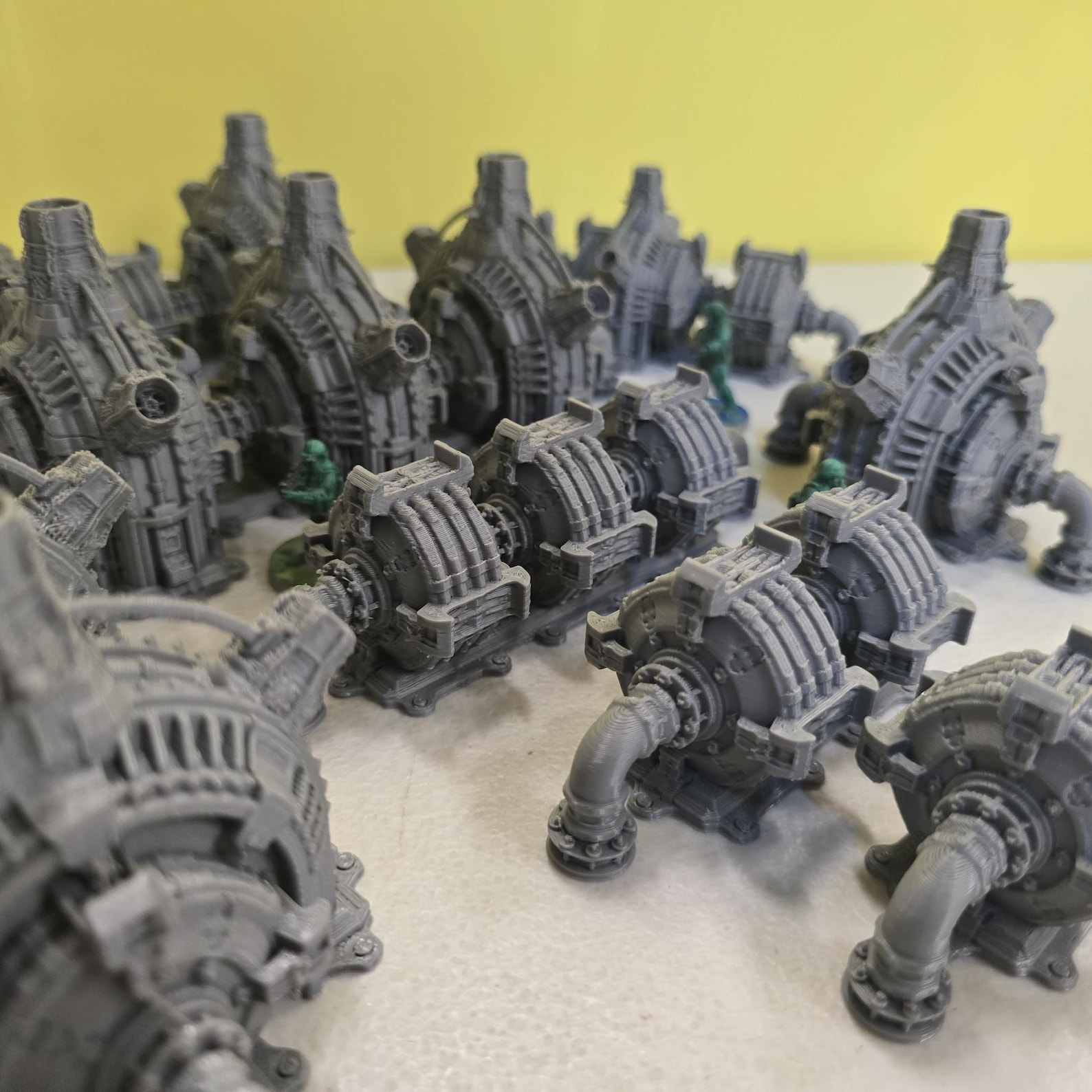 Grimdark Generators 28mm – 3D Printed Unpainted PLA Terrain Building ...