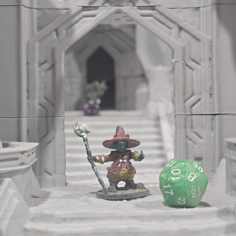Dwarf Stronghold: 5 Level Medieval Era Fortress for Tabletop Gaming ...