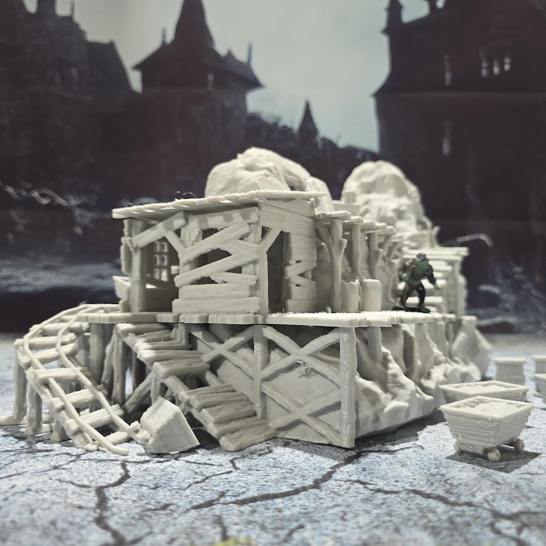 Abandoned Desert Mine, Ruins, Mine Ruin, Desert Terrain - Etsy