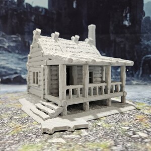 Forest Cabin Set 8 Buildings, Forest Town Set - Etsy