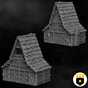 Guild House: Medieval Era Guildhall for Fantasy Gaming - Etsy