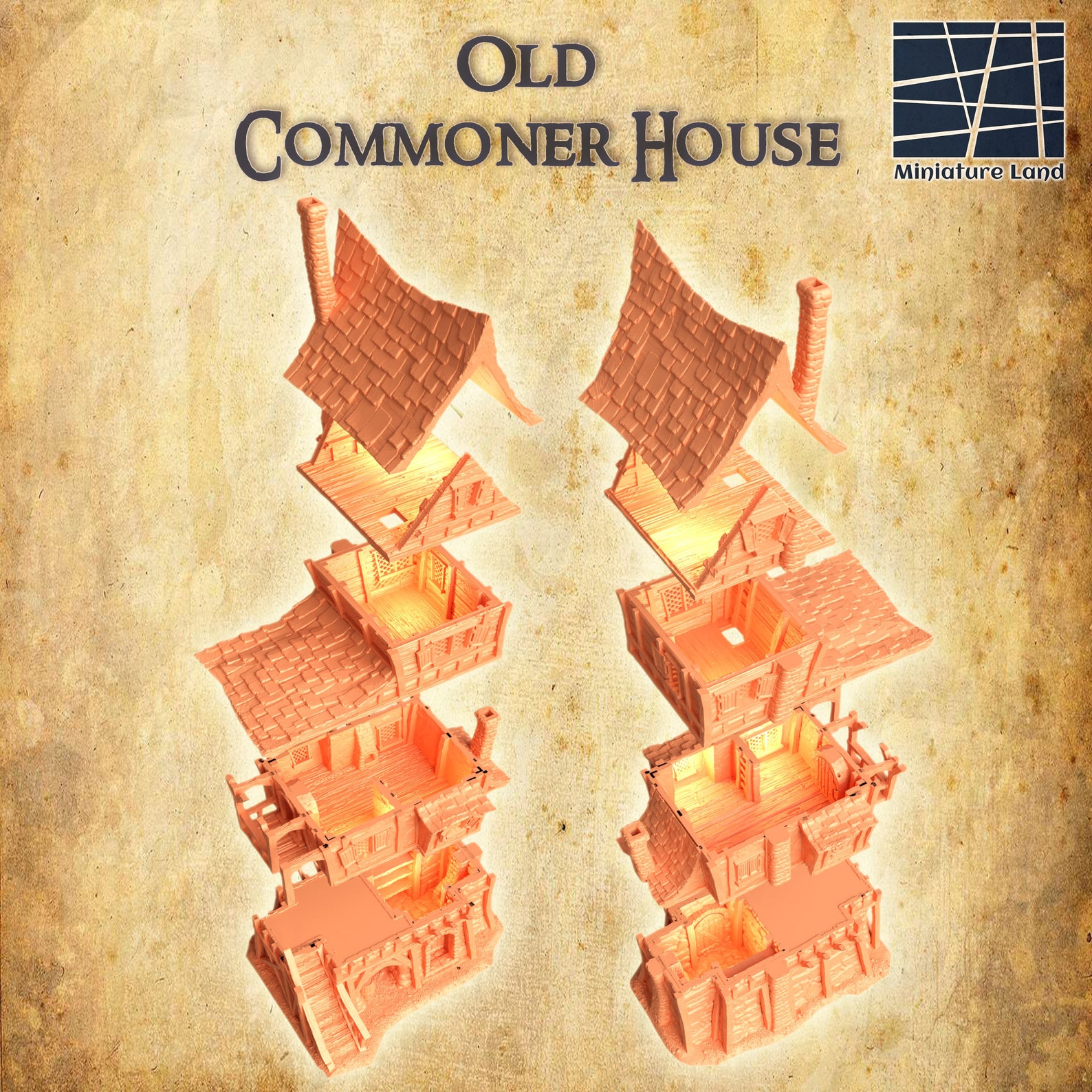 Old Commoners House, Dndterrain, Common House - Etsy