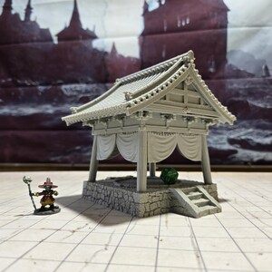 Samurai, Sumo Ring Dnd Miniature, Wargaming Terrain, Dungeons and ...