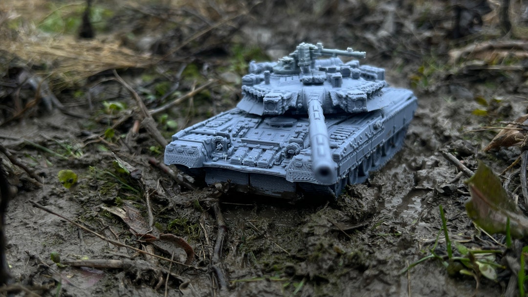 T-80-UK, Command Tank, Cold War Tank, Cold War, Tank, Russian, Tabletop ...