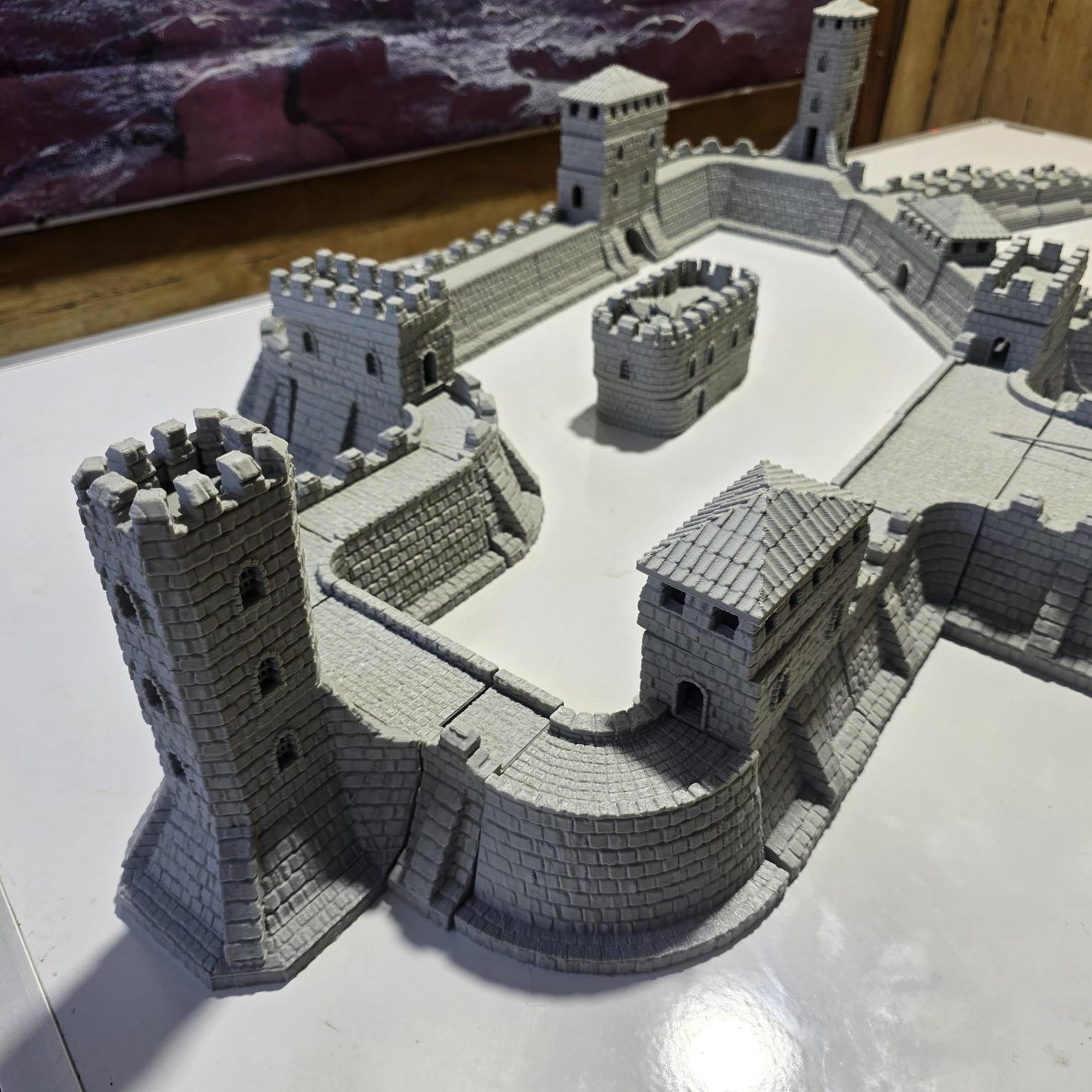 Fortified Colonial Port/fortress: Colonial Era Fortress for D&D, Model ...