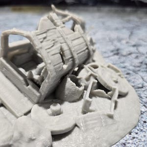 Pillaged Merchant Wagon, Merchant Ruin, Cart Ruin, Wagon Ruin - Etsy