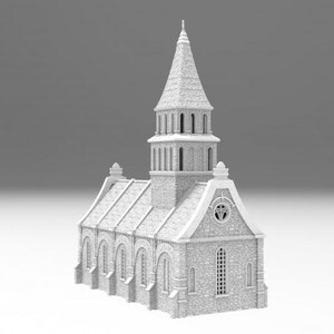 Greendale Church: Historical Colonial Church for Dnd, Pathfinder, and ...