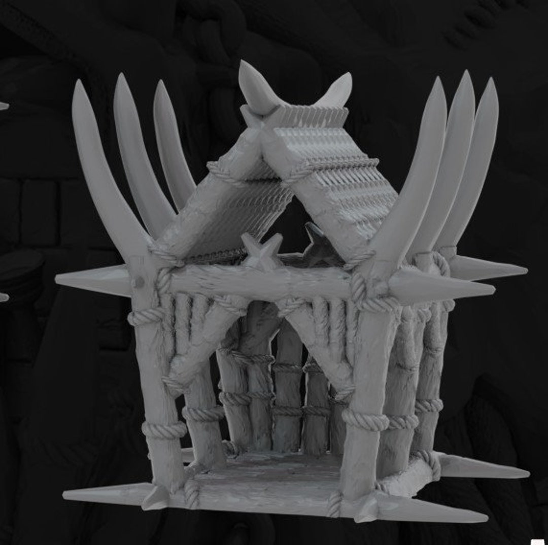 Orc Siege Tower, Siege Tower, Wall Breacher, Orc Wall Breacher - Etsy