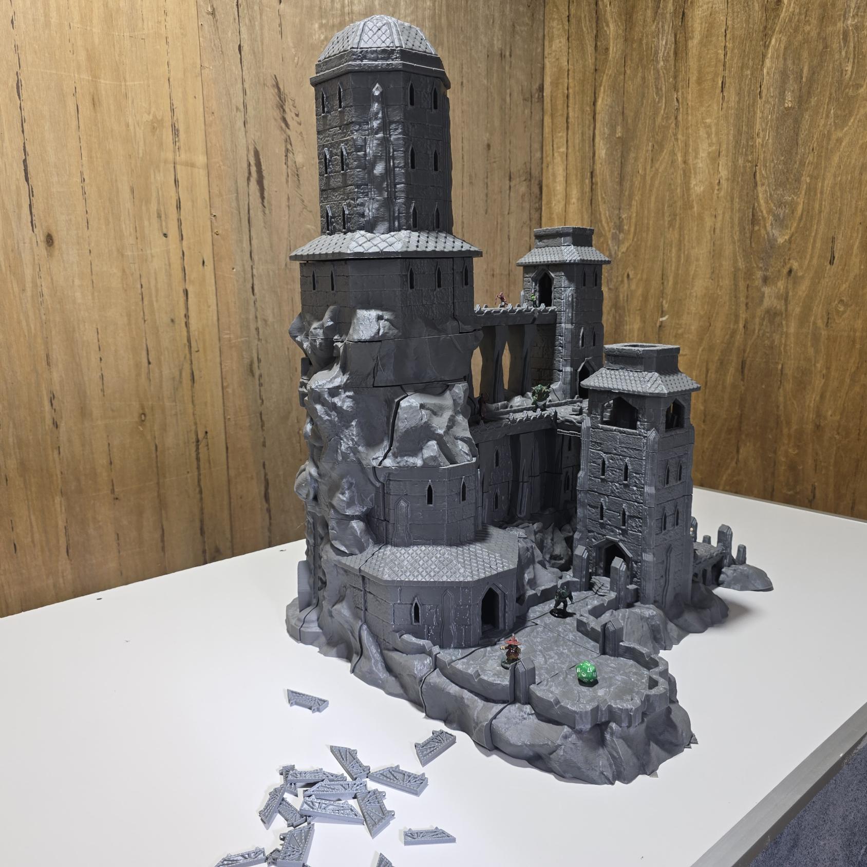 Old Dwarf Fort for Dnd, Pathfinder, Wargaming - Etsy