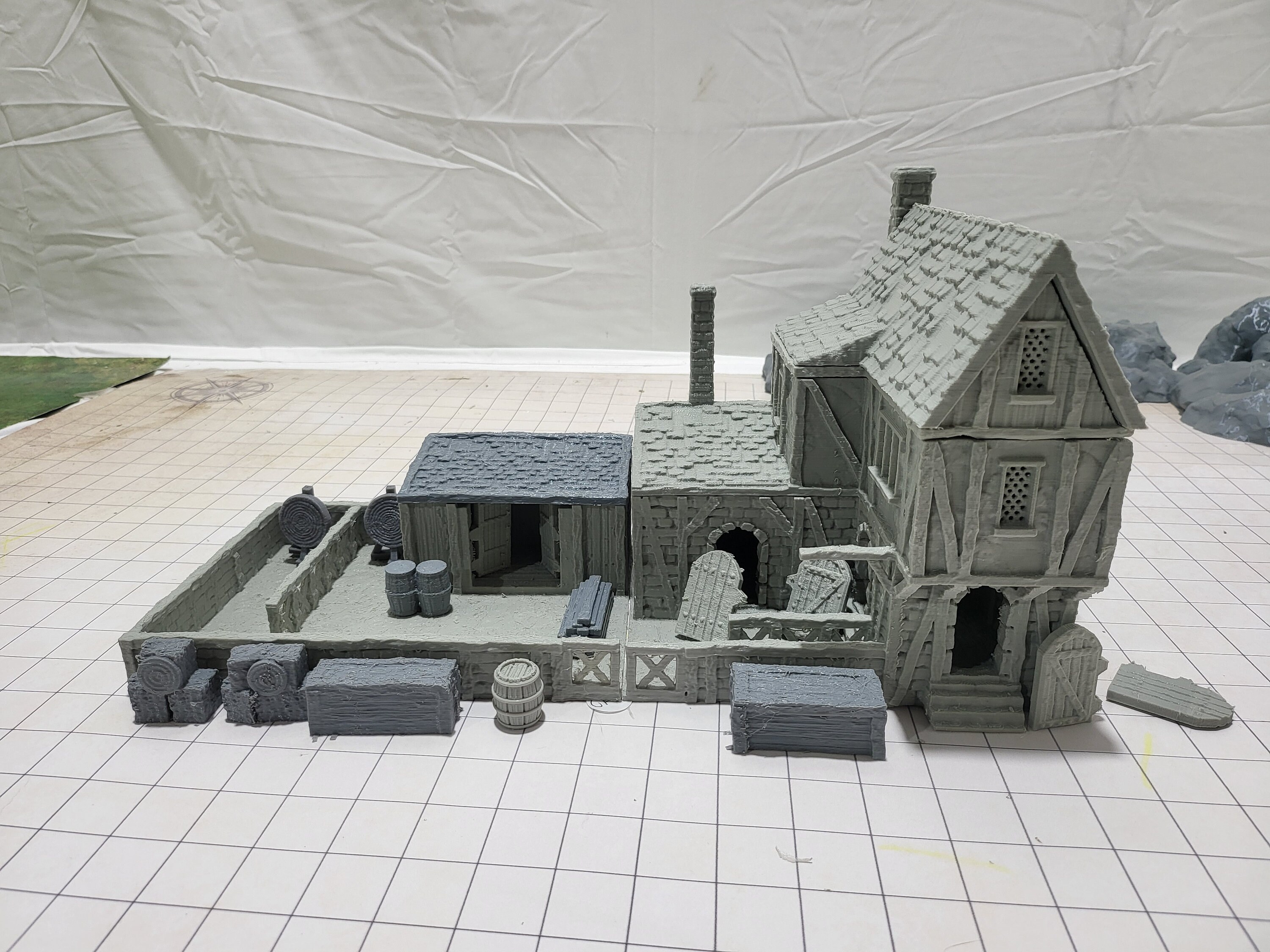 Bowyer Fletcher Bow Maker Dungeons and Dragons Archery Range Tabletop ...