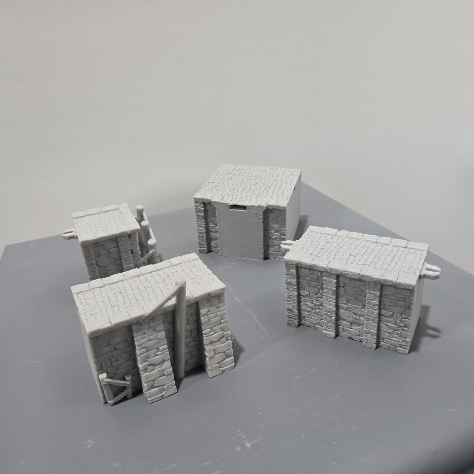 Quay Dock Parts 28mm – Modular 3D Printed Unpainted PLA Terrain Pieces ...