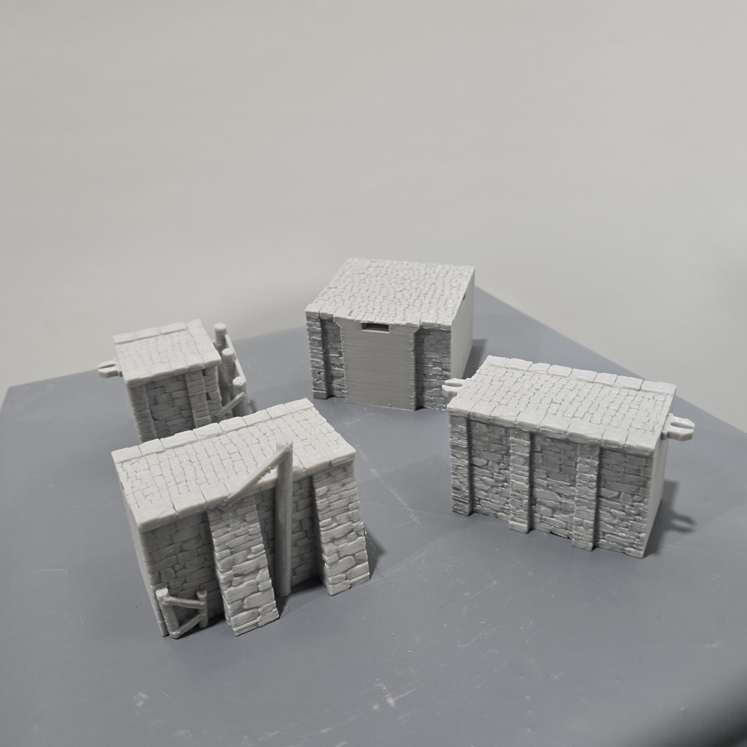 30 Piece Quay Wall & Dock System Set, Ancrabourg Cobblestone Streets ...