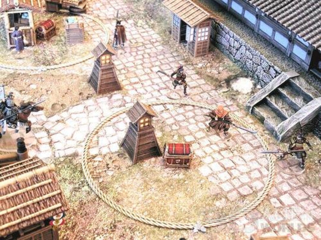 Samurai Objective Rings: Japanese-inspired Terrain for Tabletop ...