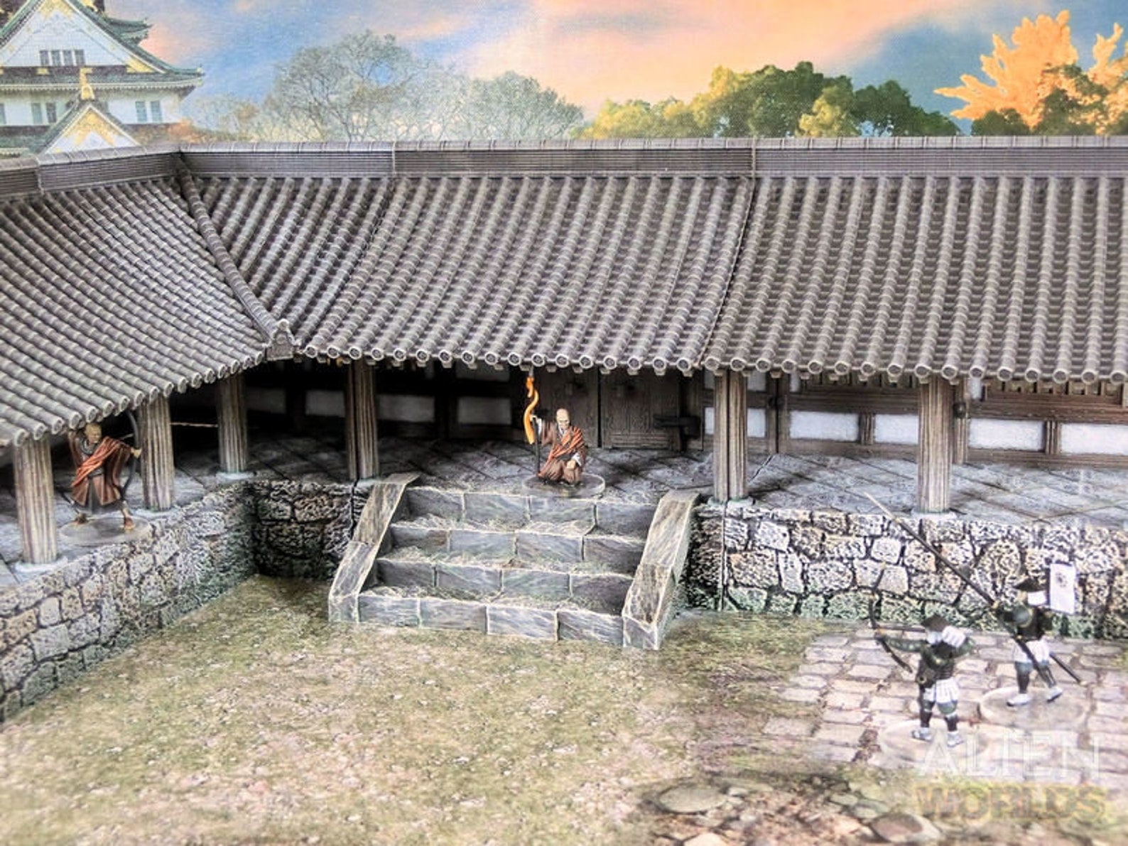 Samurai Temple Walls, Samurai Walls, Temple Walls, Dungeons and Dragons ...