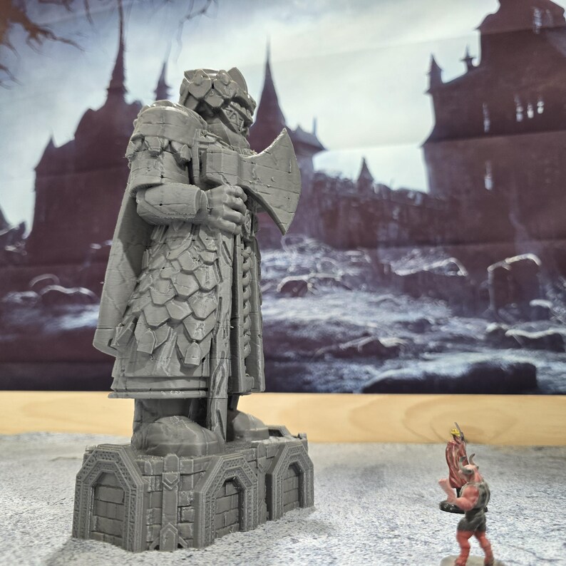 Dwarf Statue 9 3/4 Inches Tall Dark Realms - - Dungeons and Dragons ...