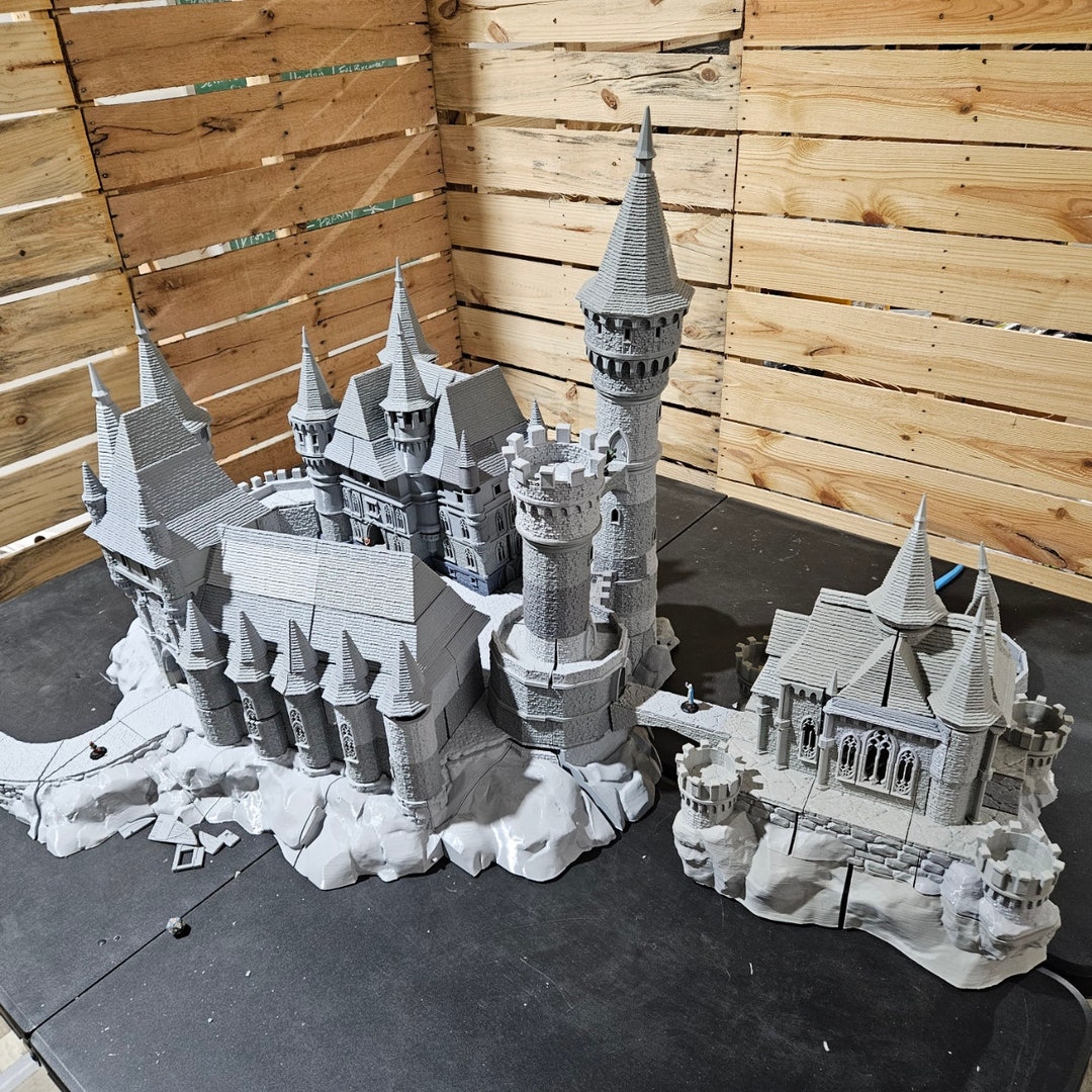 Castle Dracul-28mm, Curse of Strahd, Castle Terrain, Castle Complex, Ravenloft, Vampire Terrain ...