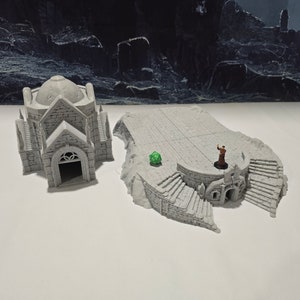 Mortem Main Mausoleum, Necropolis Series, Mausoleum, Tabletop Terrain ...