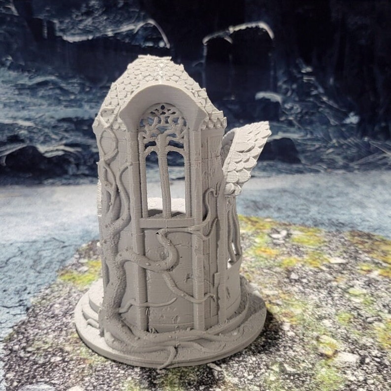 Ruined Elven Watchtower for Dnd, Pathfinder, and Wargaming - Etsy