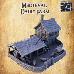 Medieval Dairy Farm: Rustic Countryside Homestead - Ideal for ...