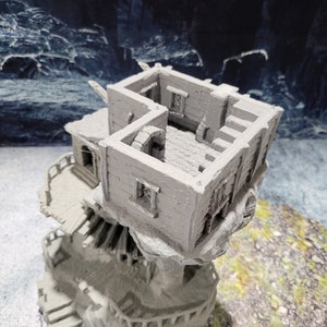 Cliff Slum House, Cliff Side Slums, Slums, Ghetto Tower - Etsy