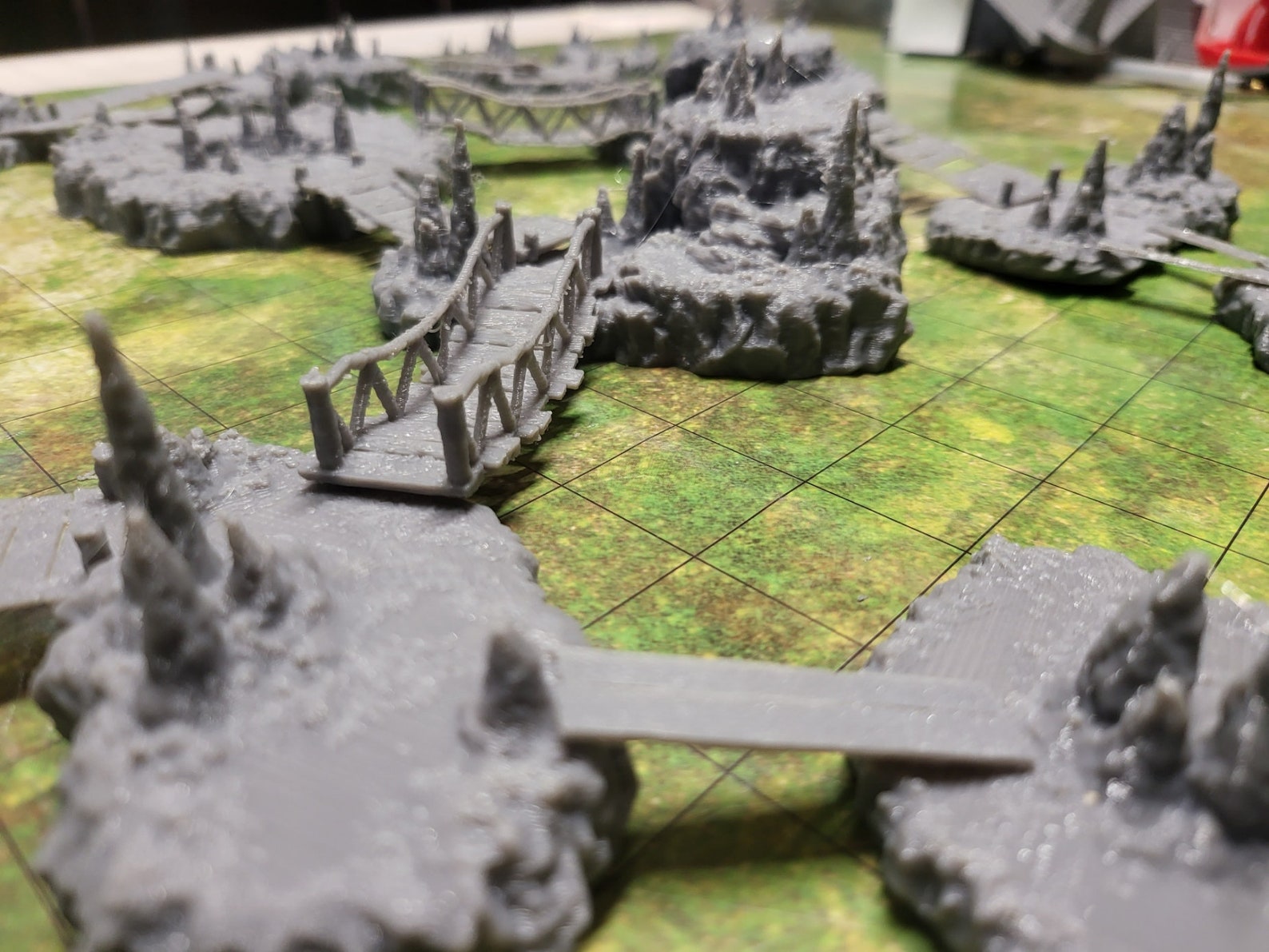 Cavern Set, Raised Cavern Set, Cavern Floor Setting, Cavern Terrain ...