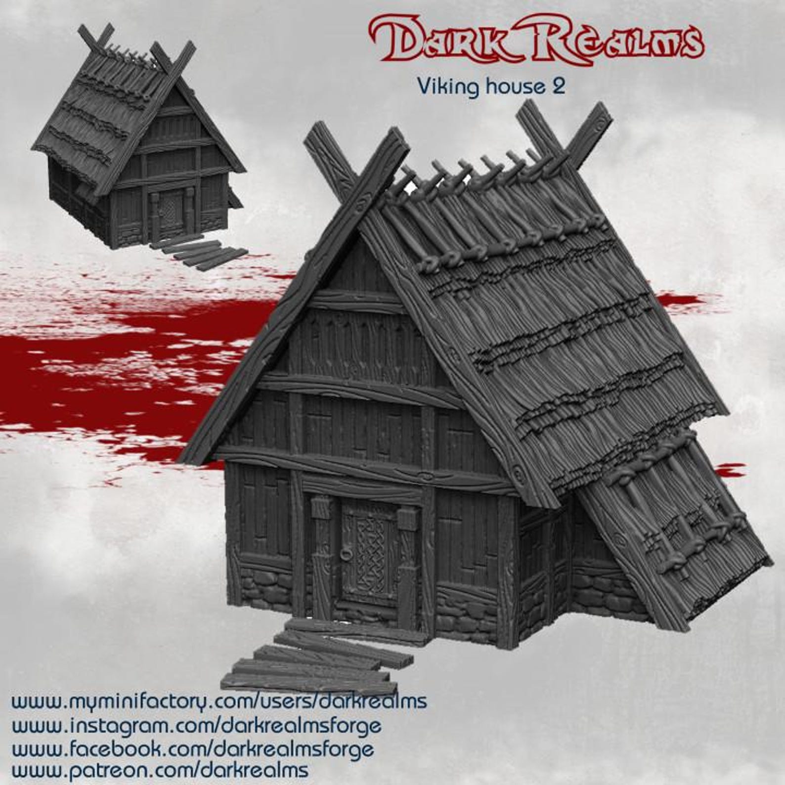 Viking House 2: Authentic Norse Longhouse - Perfect for Historical and ...