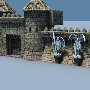 ARX Citadel, Walls & Gate, Gamescape3d - Etsy
