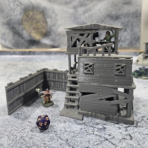 Slums District Set - 9 Slum Houses for Dnd, Pathfinder, and Wargaming ...