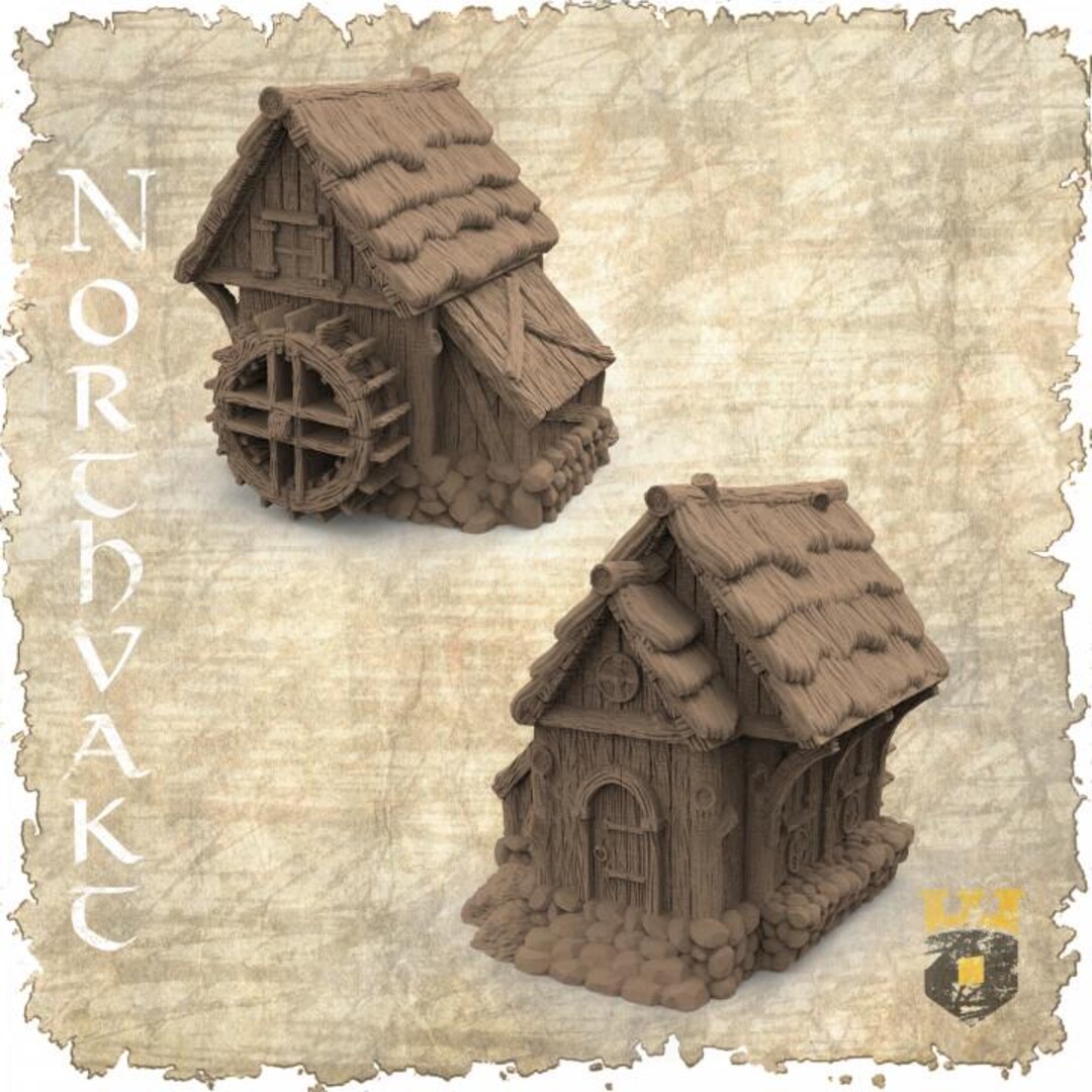 Viking Farm Complex: Medieval Period Wooden Structures for Rpgs and ...