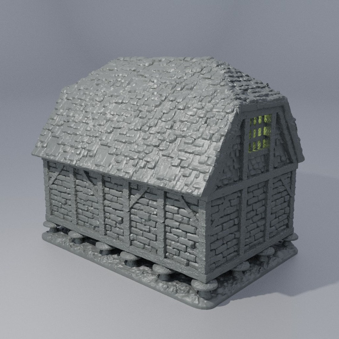 Medieval Granary Granary Storage Shed Dungeons and Dragons - Etsy