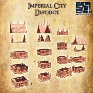 Imperial City District, 28mm, Imperial City, City, the King, Dnd ...