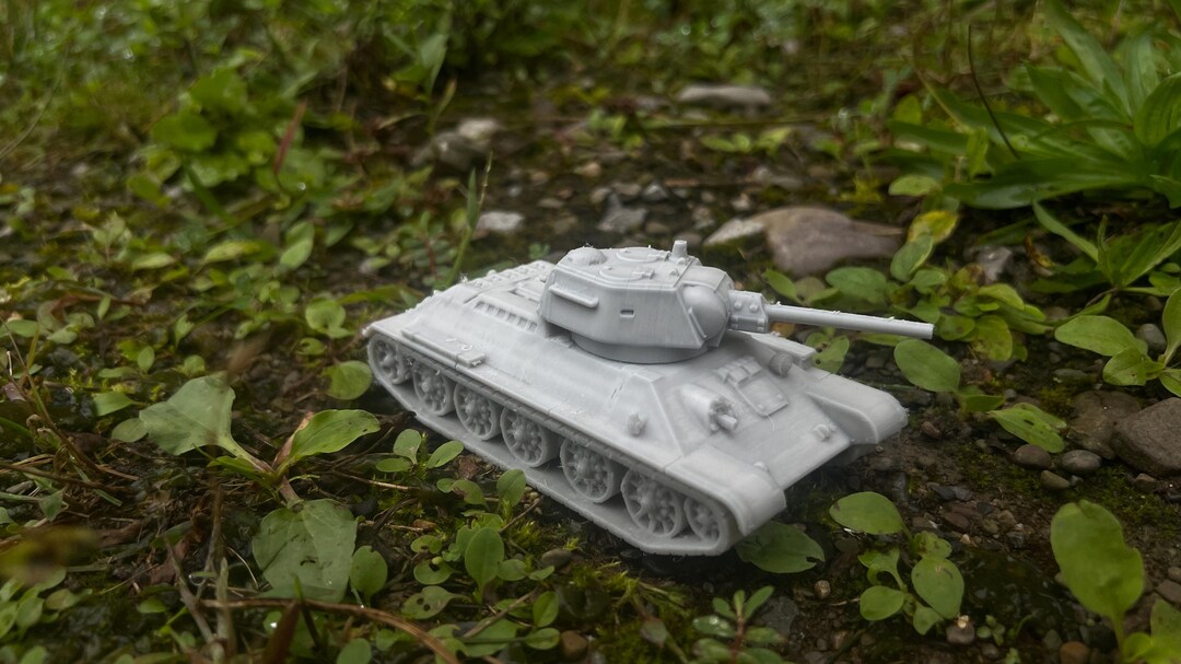 T-34-76-1940-1941, Soviet Era, Post War Tank, Cold War Tank, Tabletop ...