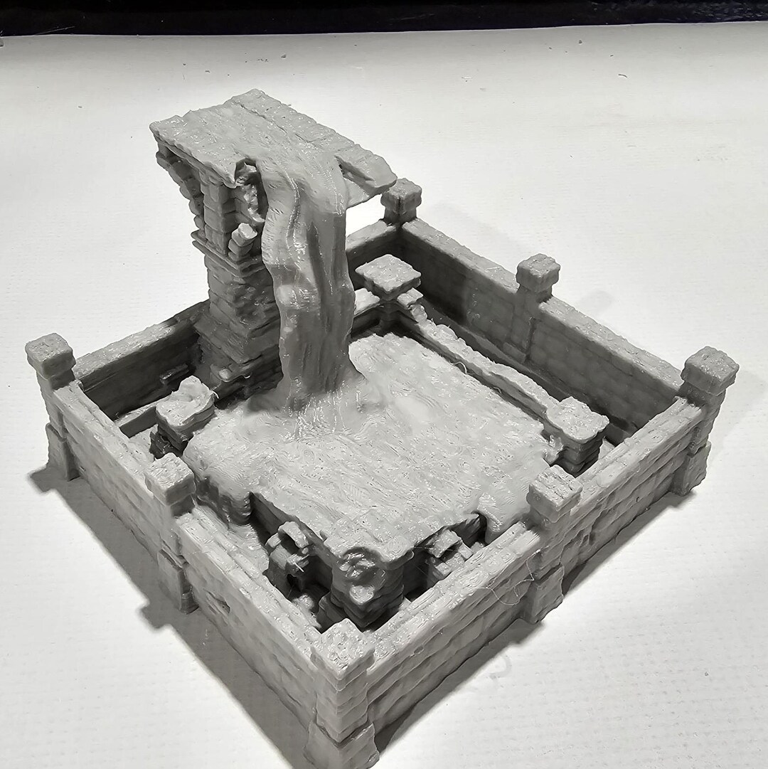 Mysterious Everflowing Fountain Pool for Dnd, Pathfinder - Enchanted ...