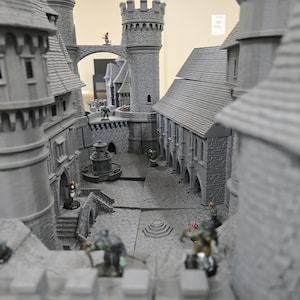 Castle Dracul-28mm, Curse of Strahd, Castle Terrain, Castle Complex ...