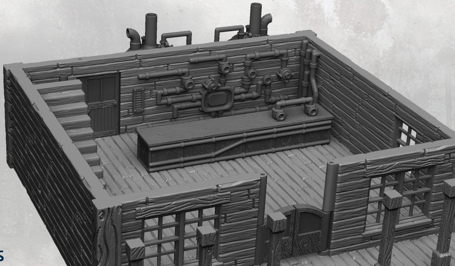 Saloon, Steampunk Saloon, Old West Saloon, Old West Terrain, Bar ...