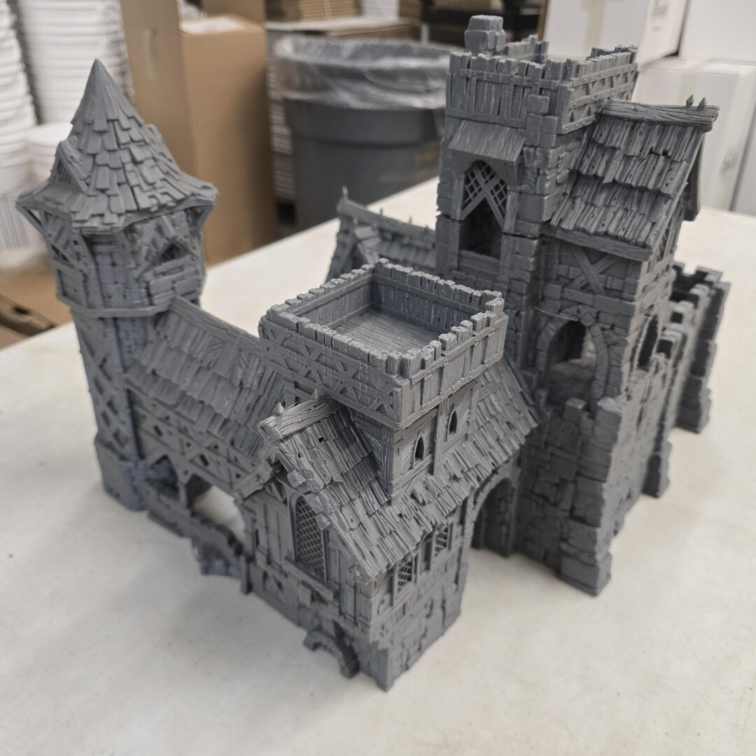 Medieval Archery School: Tabletop RPG Terrain - D&D Wargame Fort - Etsy